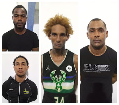 Apresan Seis Hombres En Río San Juan Con Armas De Guerra Y Cientos De