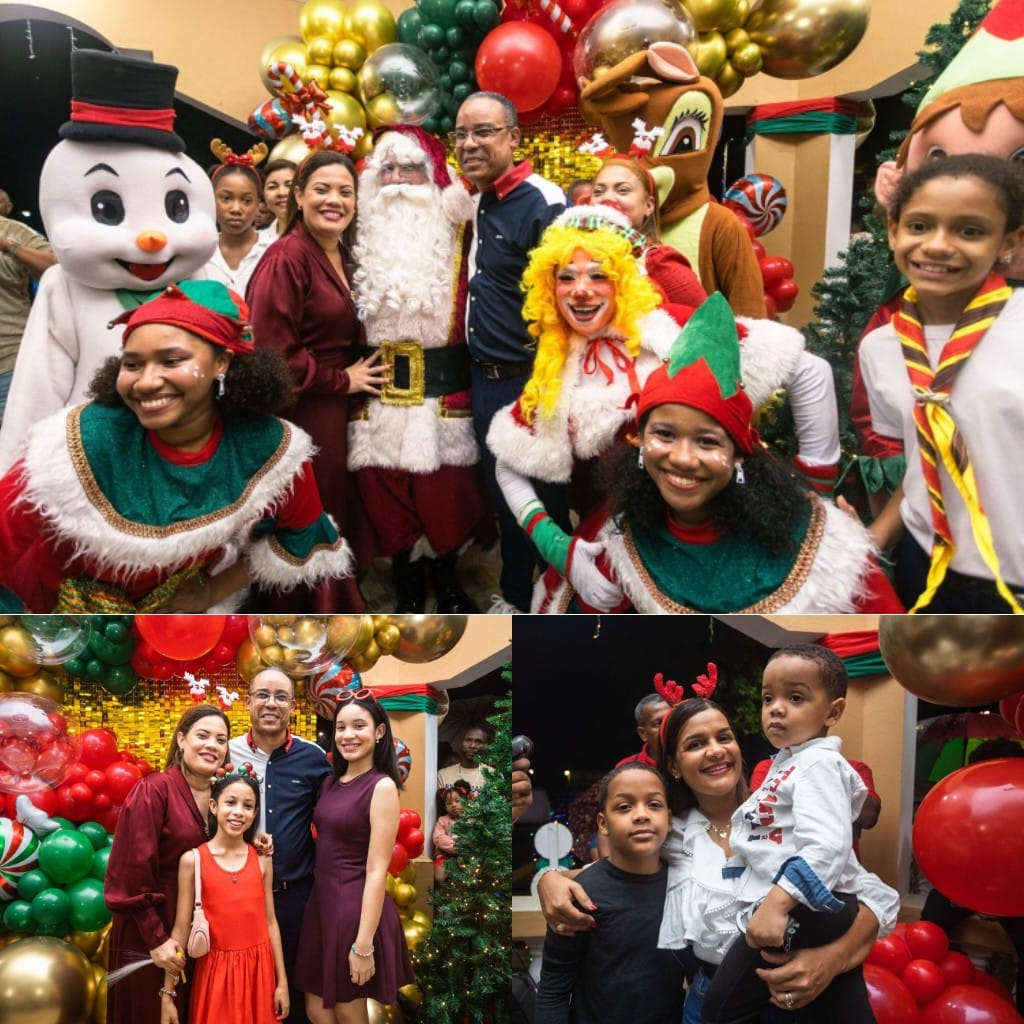 Alcaldía de Villa Montellano enciende luces navideñas en parque central ...